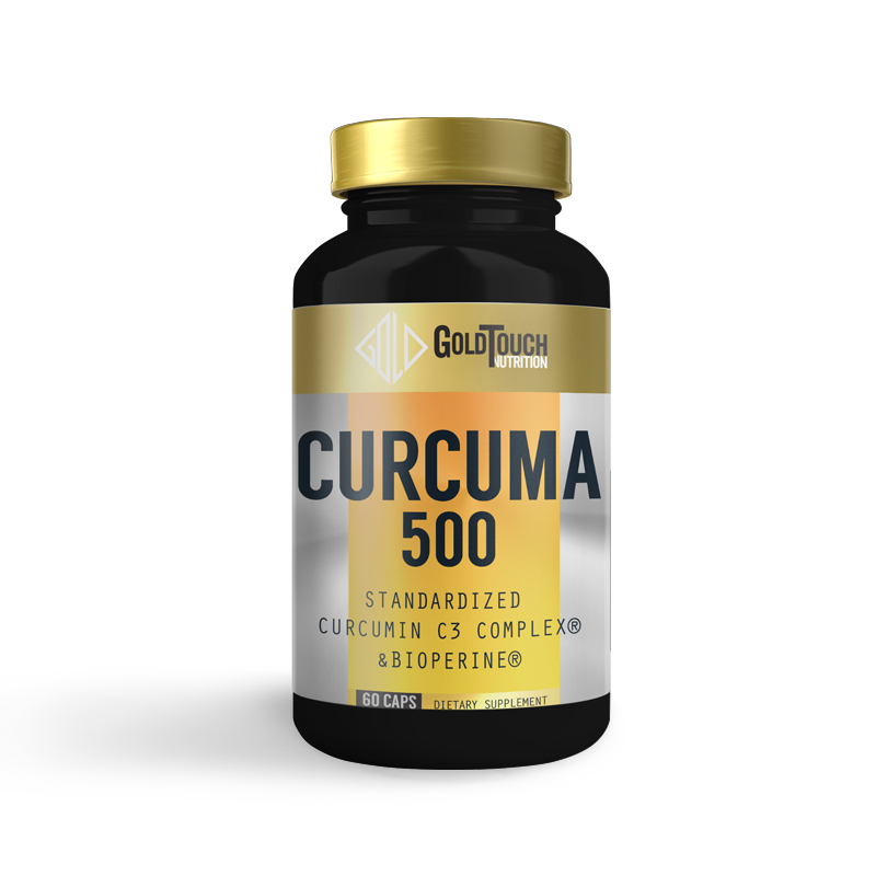 Curcuma 500 (Curcumin C3 Complex®) 60caps - GoldTouch Nutrition